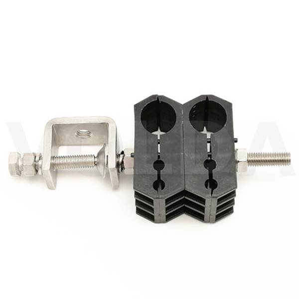 18mm & 7mm Fiber Cable Clamp, 2 Run, Power Cable Clamp - Volda